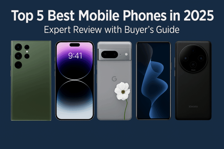 Best Mobile Phones : Top 5 Smartphones Ranked & Compared